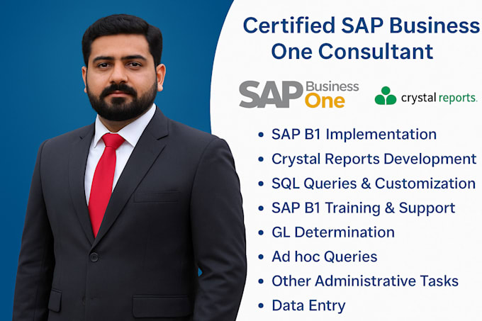 Provide expert sap b1 solutions by Farazmaqsud17 | Fiverr