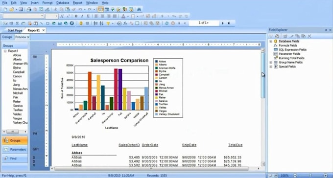 Design and customize sap b1 crystal reports by Farazmaqsud17 | Fiverr