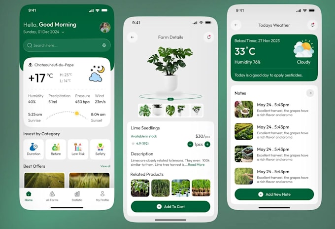 Build ai farm planting app, livestock management, farm products ...