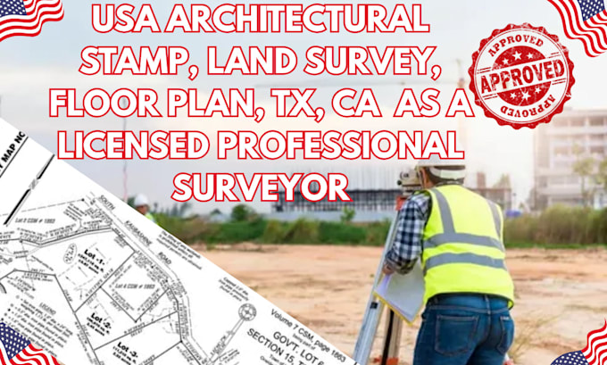 Draw land subdivision site plan for land surveyors, legal description ...