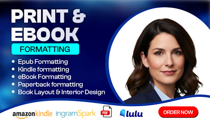 Do book formatting and layout design for print and ebook by Emily ...