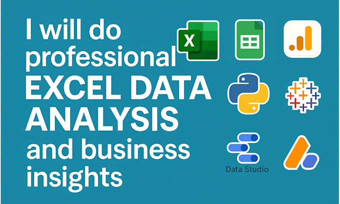 Perform advanced excel data analysis, dashboards and reports by Fabi ...