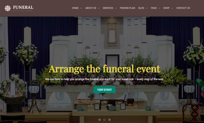Diseñaré sitio web en squarespace para servicios de cremación ...