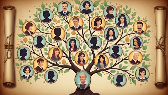 Do detailed family tree, family history, ancestory research, trace your ...