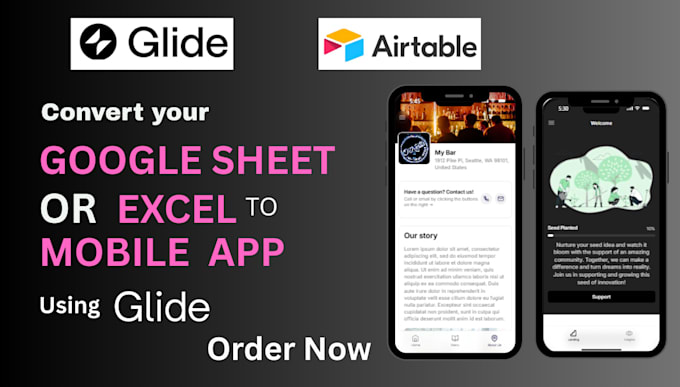 Setup softr airtable glide webapp appsheet database adalo design app expert by Ayo_tolaz | Fiverr