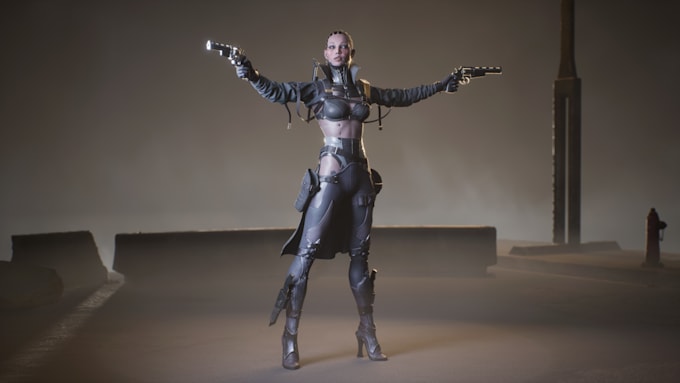 Model, rig, fix, 3d character for game and animation in iclone, maya, unreal,cc4 by ...