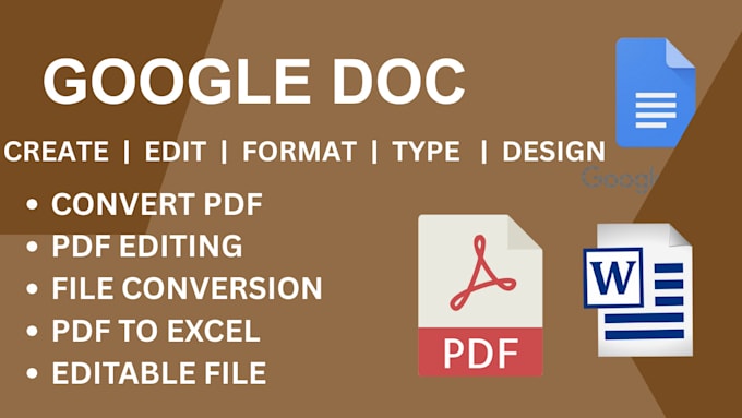 Format, edit, and design your microsoft word or google docs documents ...