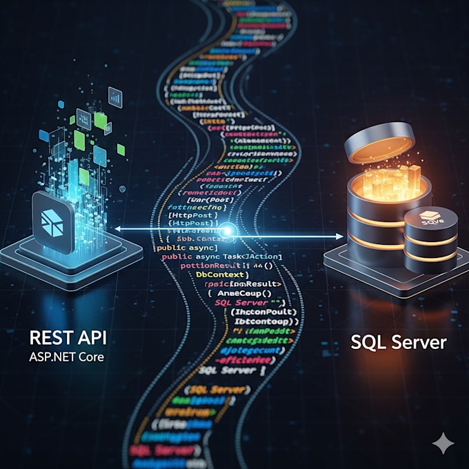 Create rest apis with net core and sql server by Arturo_narvaez | Fiverr