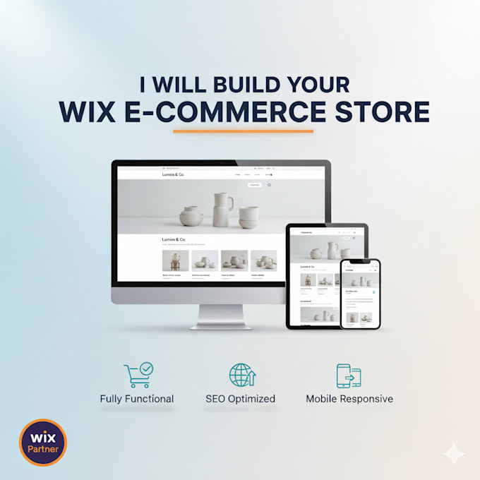 Build a fully functional wix e commerce storewix, wix website, wix ...