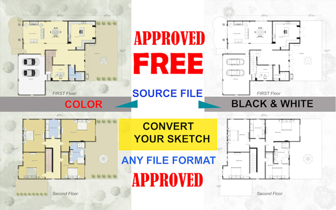 Redraw plot plan, site plan for real estate agents and city permit ...