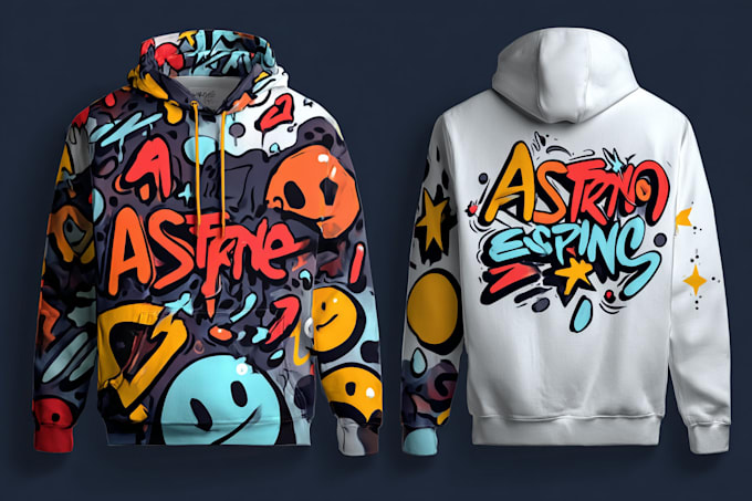 Design graffiti street art for your clothing merchandise by Whitlerown ...