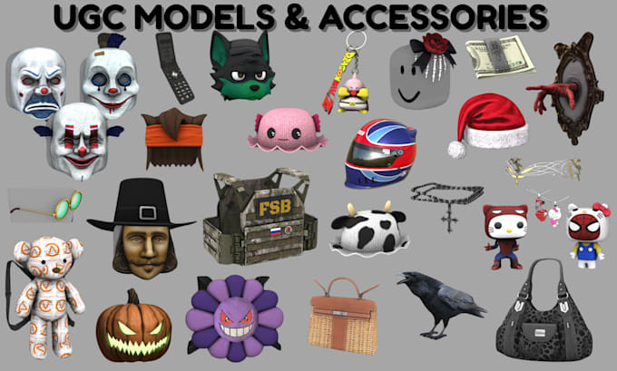 Create roblox ugc characters bundles, pfp, accessories, avatar art ...