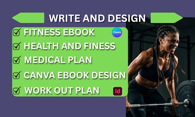 Write format health fitness design canva ebook redesign fitness medical ...
