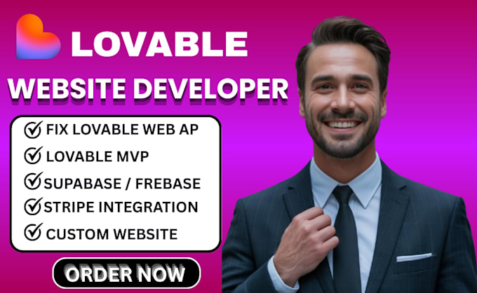 Arreglar un sitio web adorable, un desarrollador adorable, saas, mvp ...