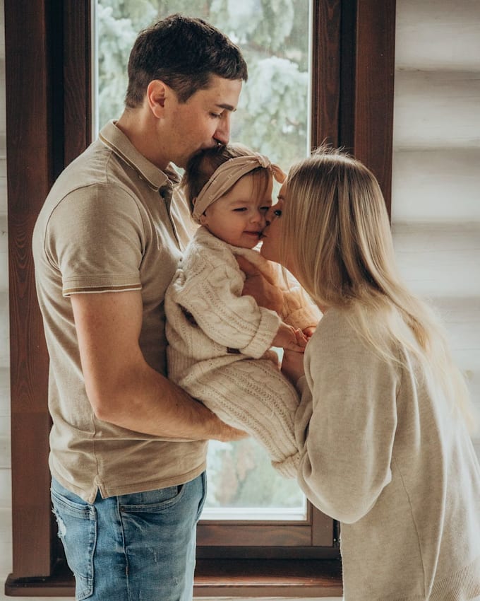 Create ugc video ads with dad, mom, baby, toddler, family, couple ...