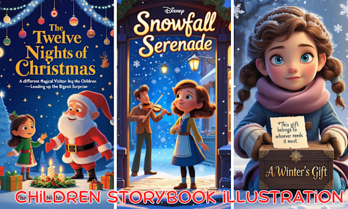 Design children book kids storybook illustration by Charlotte_amia | Fiverr