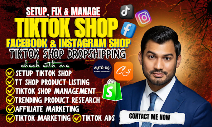 Setup tiktok shop tiktok shop ads fix tik tok dropshipping tiktok shop ...