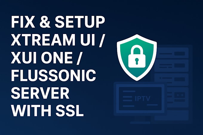 Arreglar y configurar tu servidor xtream ui xui one flussonic con configuración de seguridad ssl