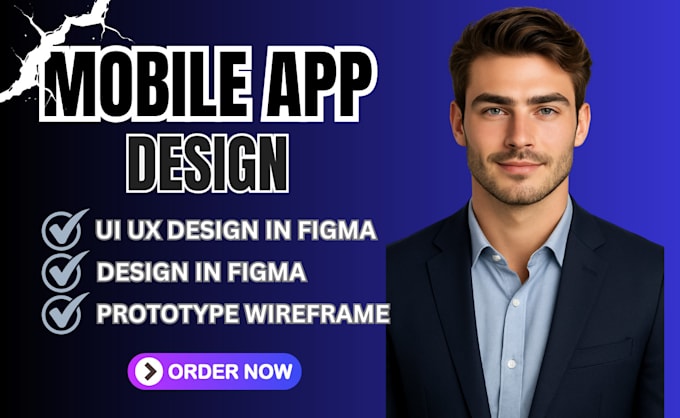 Design mobile app ui ux in figma prototype android, ios, figma ...