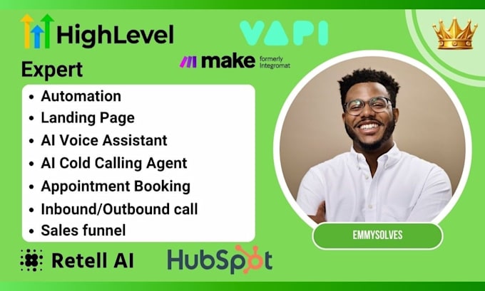 Vapi ai calling agent retell ai voice agent make com automation ghl n8n ...
