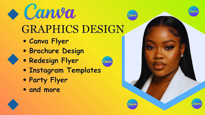 Faire un flyer canva, conception de brochure, refonte de flyer ...