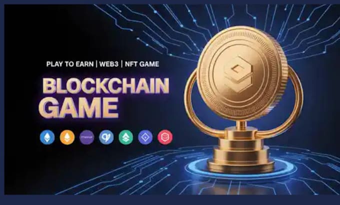 Build a web3, nft, p2e blockchain game in unity for webgl, mobile or pc ...