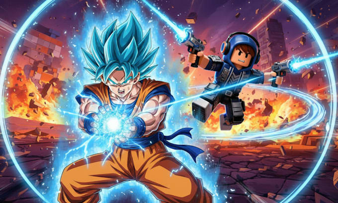 Create roblox gfx thumbnail, anime gfx, anime pfp manhwa youtube ...