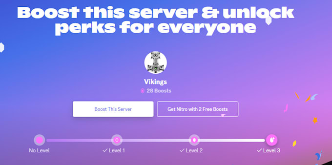 Boost your discord server 14x to max level 3 by Acryyzx | Fiverr