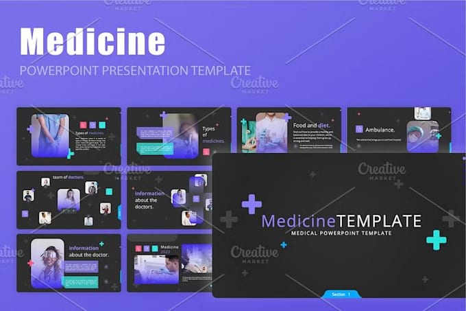 Design redesign edit medical pitch decks healthcare powerpoint ...