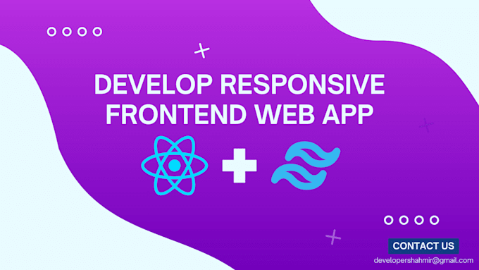 Build responsive react websites with tailwind css by Devshahmir | Fiverr