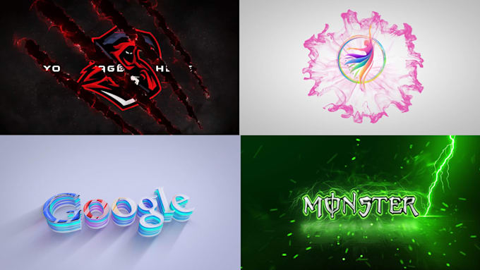 Make 3d logo animation, cinematic gaming intro and youtube intro outro ...