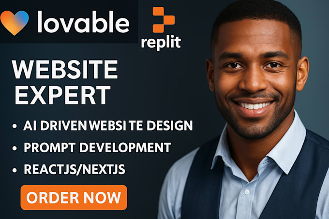 Build web application with replit ai lovable ai dev cursor fix supabase by Quoreeb_dev | Fiverr