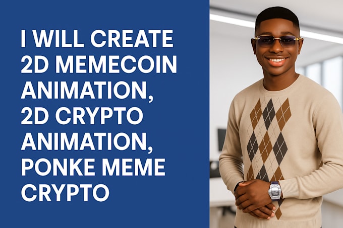 Create 2d memecoin animation, 2d crypto animation, ponke meme crypto by ...