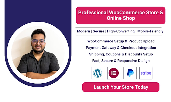 Develop a professional woocommerce store, ecommerce website or online ...