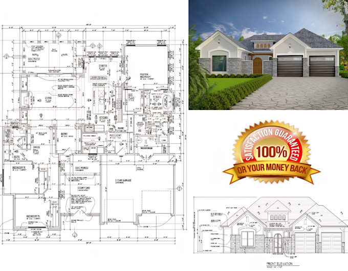 Interior house floor plan, home design blueprints in chief architect ...