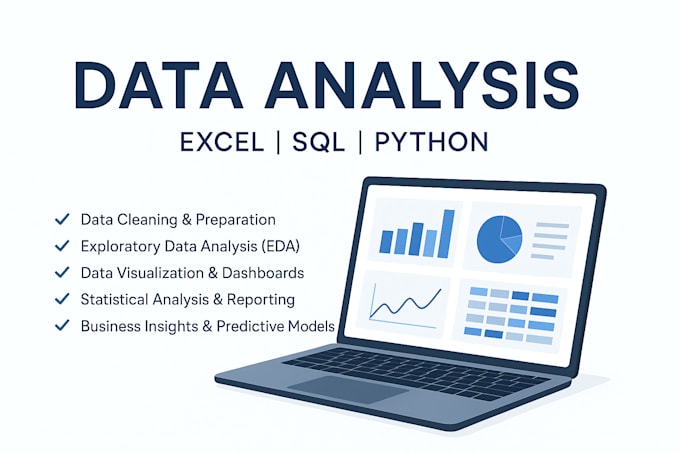 Be your professional data analyst using excel, sql, python, and power bi by Mapleclicks | Fiverr