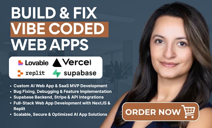Construir y arreglar vibe coding aplicaciones de ia adorables, proyectos replit, bolt supabase mvp
