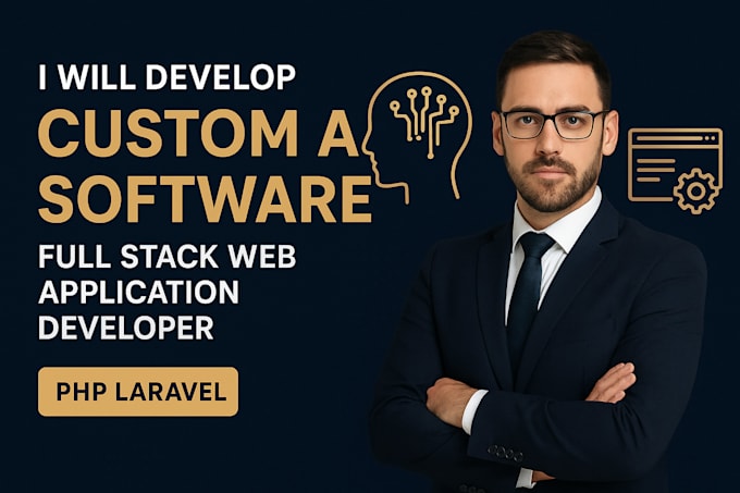 Create custom ai software, full stack web application developer php laravel dev by Paul ...