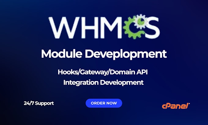Do custom whmcs module development by William0191 | Fiverr