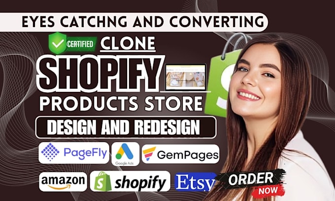 Help shopify setup shopify redesign shopify store design cloning by ...