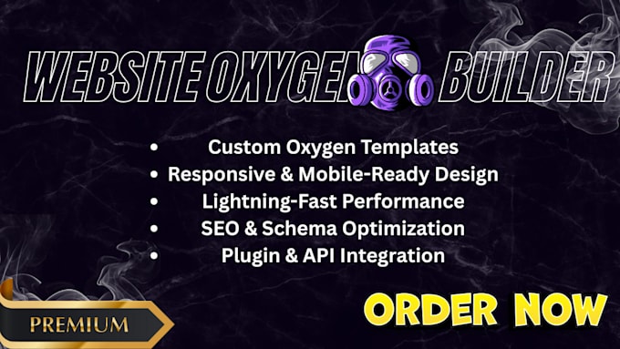 Build premium wordpress website with oxygen builder by Devanwp | Fiverr