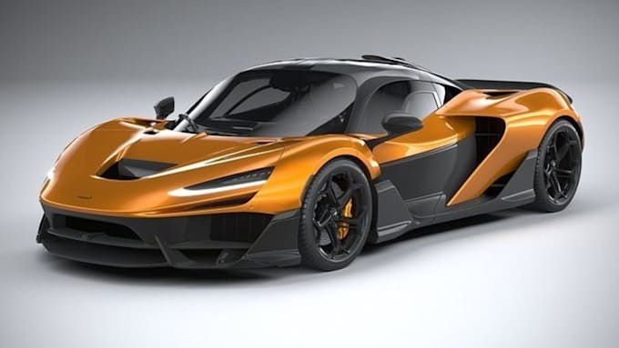 3d car model automotive vehicle design rendering for animation or 3d ...