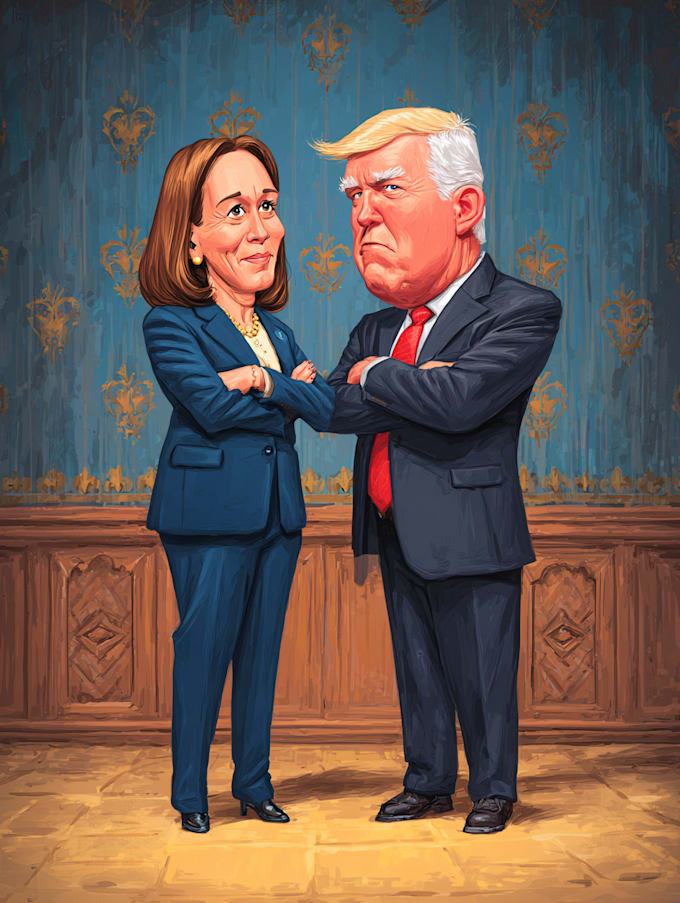 Create political and editorial cartoons by Davongaray | Fiverr