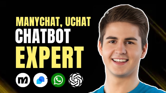 Build manychat uchat n8n automation create chatbot for website develop ...