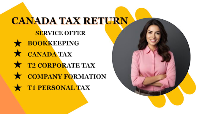 Efile canadian t1 t2 tax accounting payroll and bookkeeping by ...