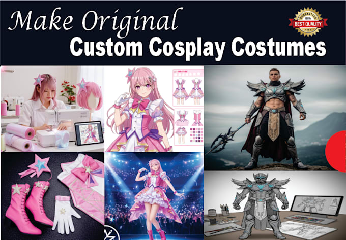 Create original cosplay costumes with unique designs by Ella_silas | Fiverr