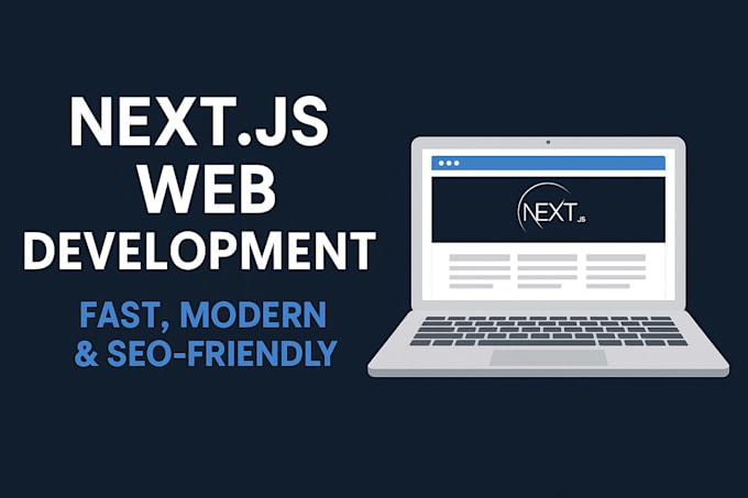 Build modern, seo optimized, responsive website with nextjs and react js by Stackr_codes | Fiverr