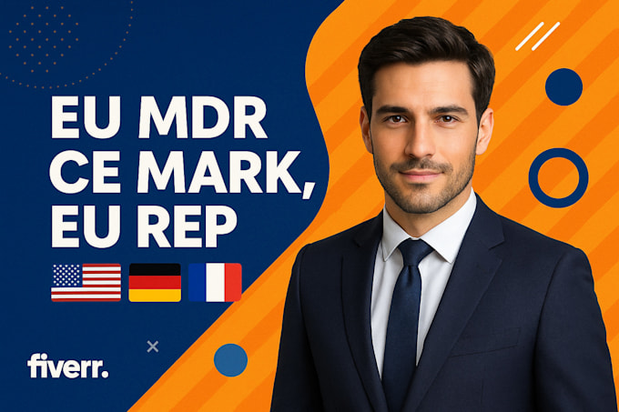 Provide eu mdr ce mark and eu rep by Charliejamesvat | Fiverr