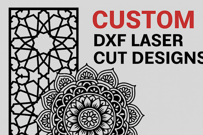 Custom autocad design patterns for cnc laser cutting by Innerchildhood ...