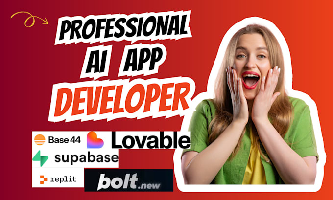 Develop bolt new lovable dev replit base44 cursor ai v0 react js next js by Noble_dev1 | Fiverr